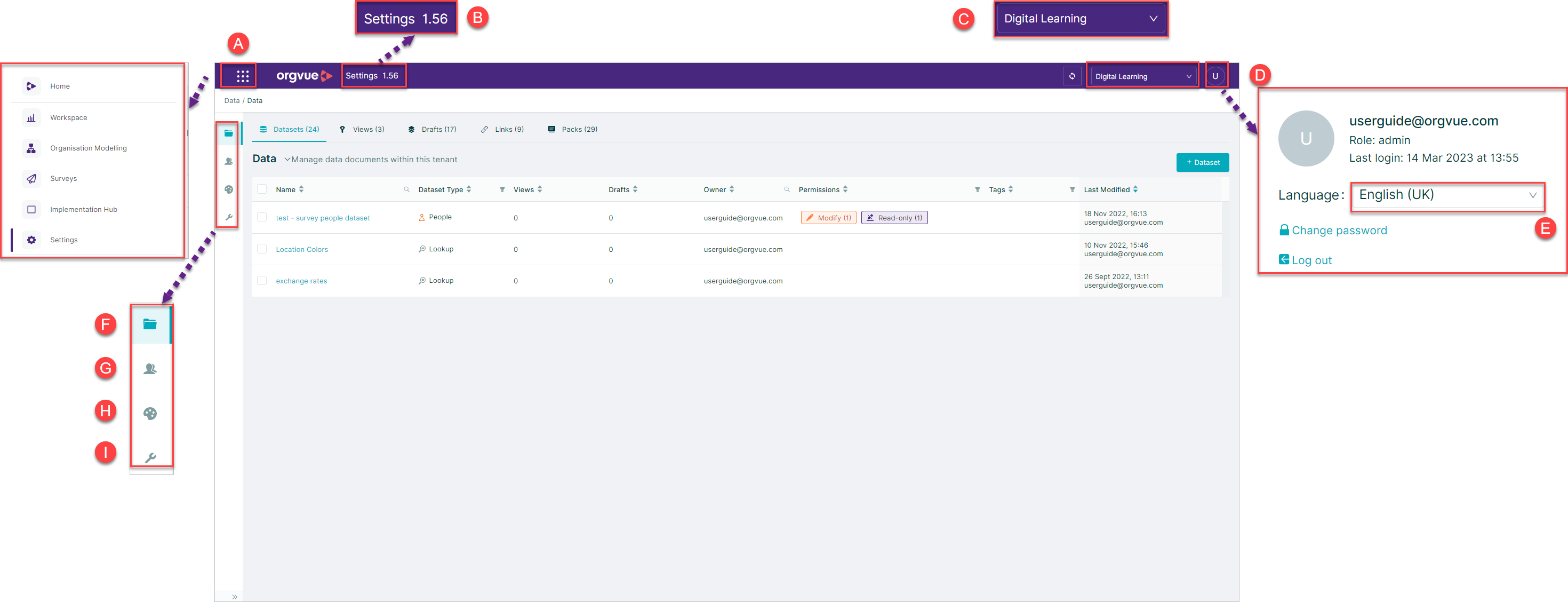 Settings Overview | Orgvue Settings User Guide