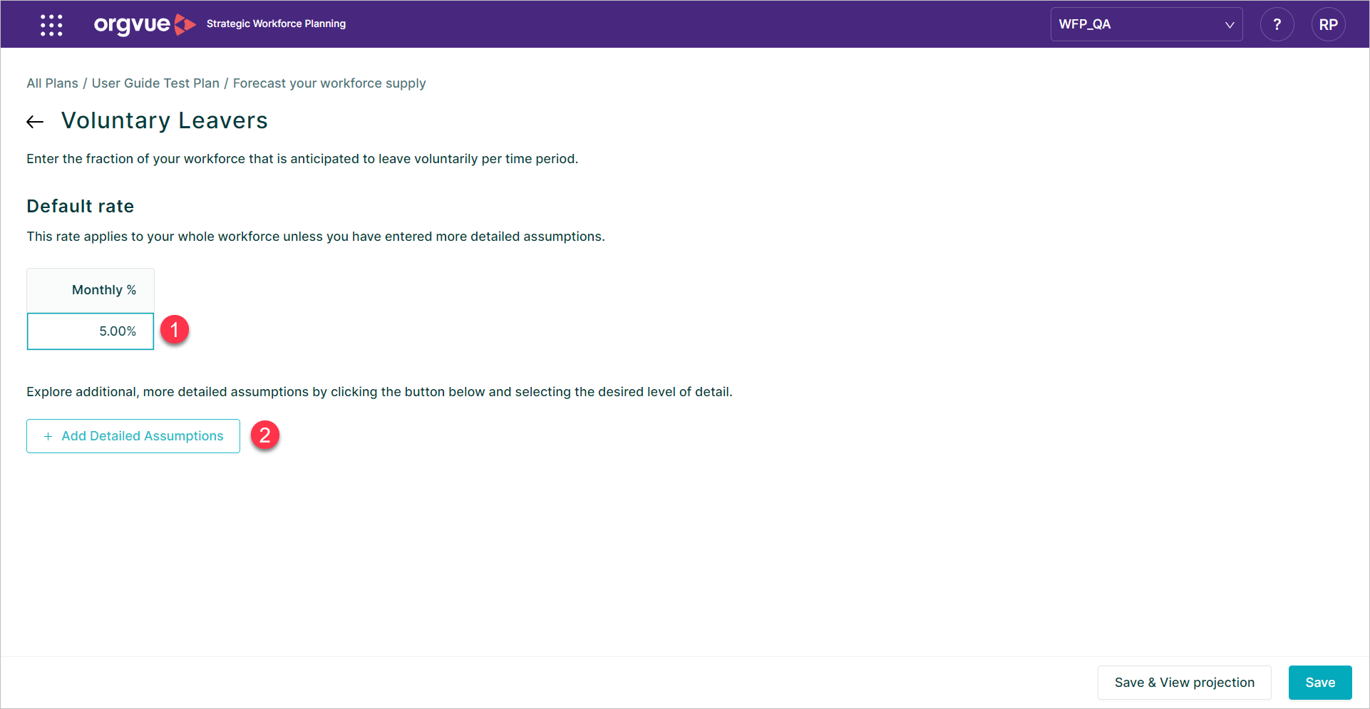 Supply Forecasting | Strategic Workforce Planning User Guide