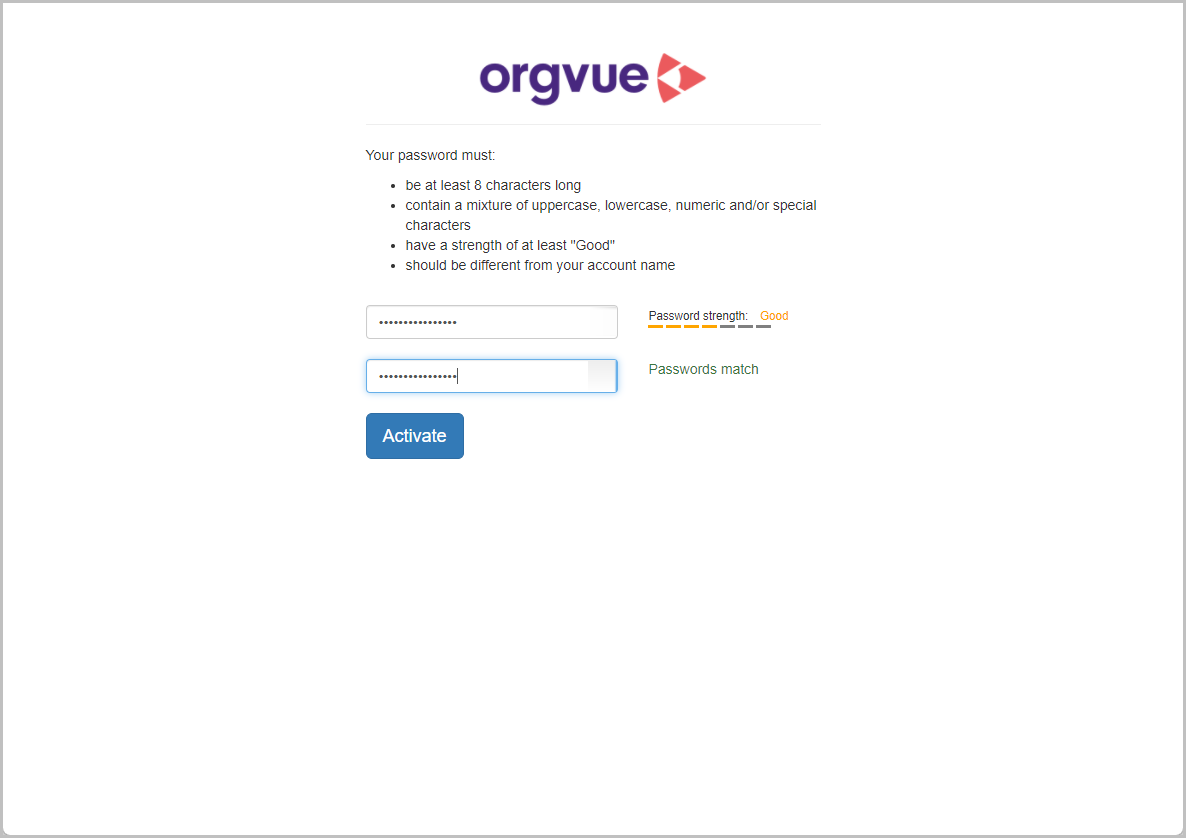 Account Activation & Password Setup | Workspace User Guide
